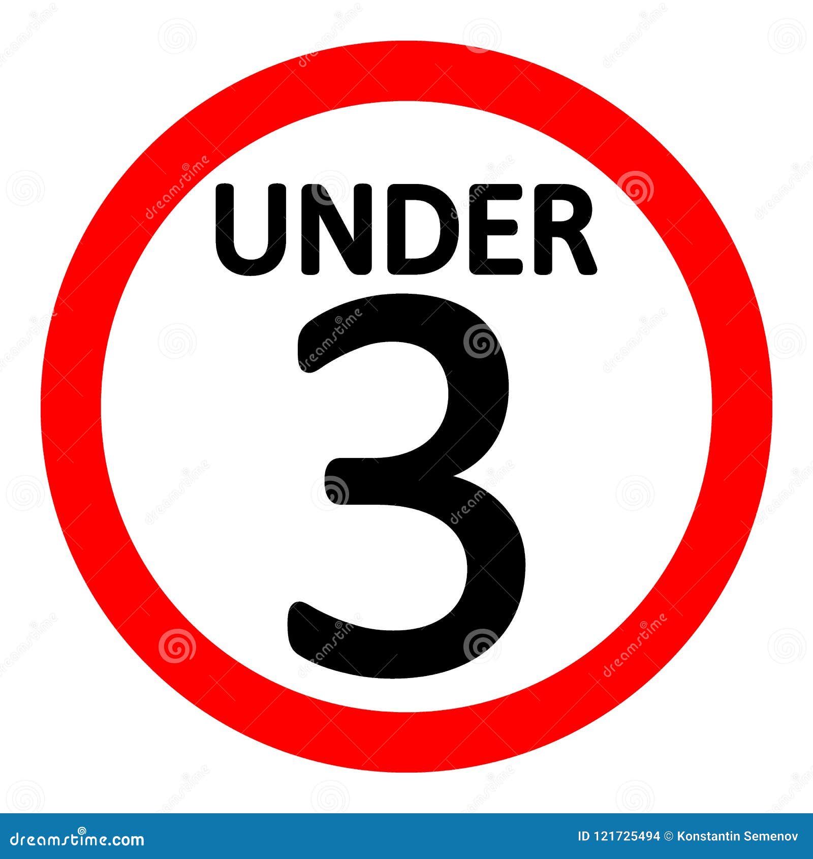 3 age restriction sign. stock illustration. Illustration of alcohol ...