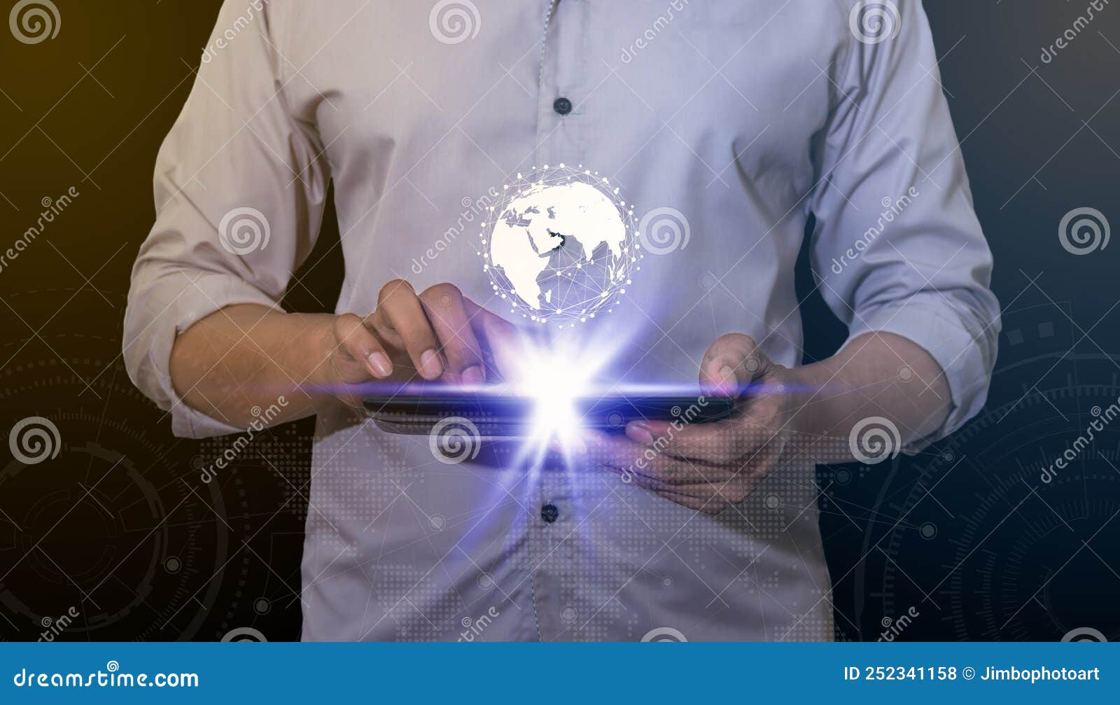 Age of Technology People`s, Use of Technology in the Modern Era Stock ...