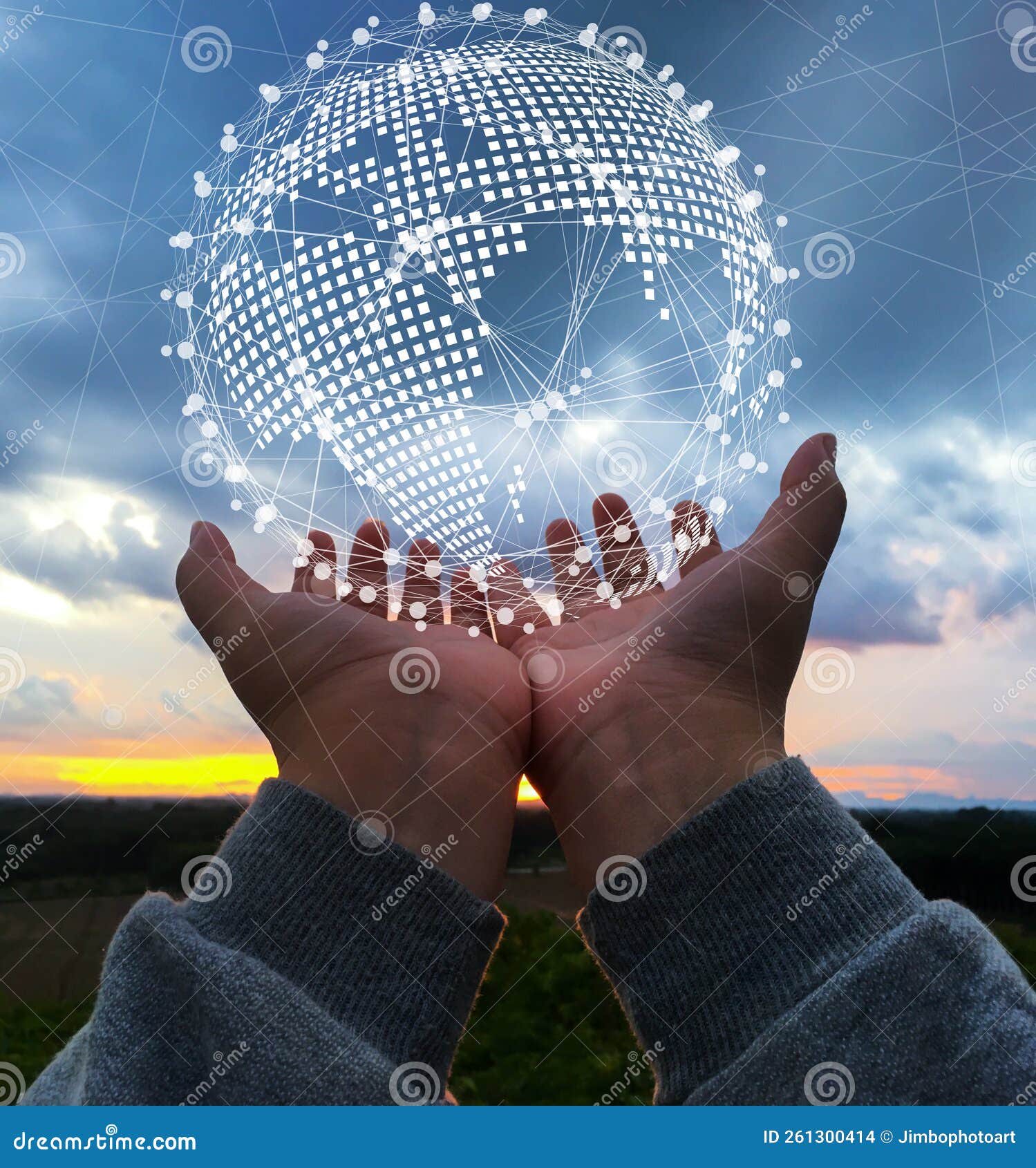 Age of Technology People`s, Use of Technology in the Modern Era Stock ...