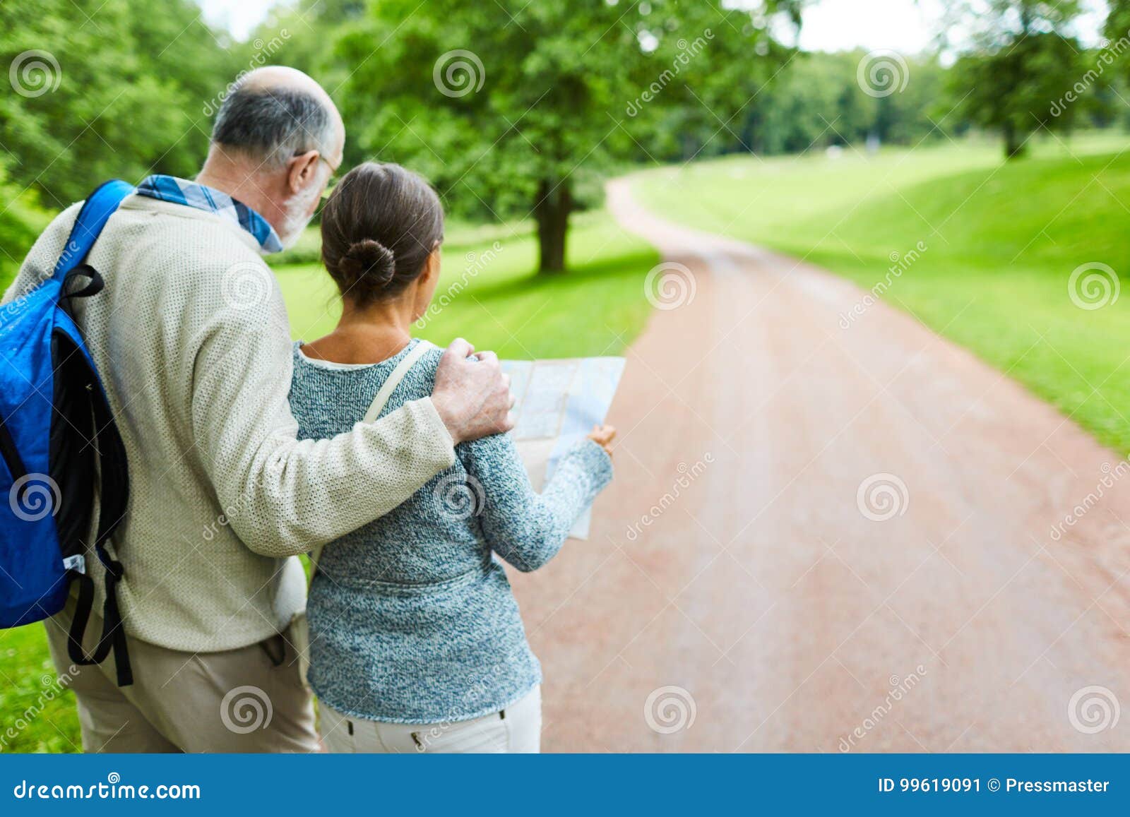 Aged backpackers stock image. Image of rear, pensioner - 99619091