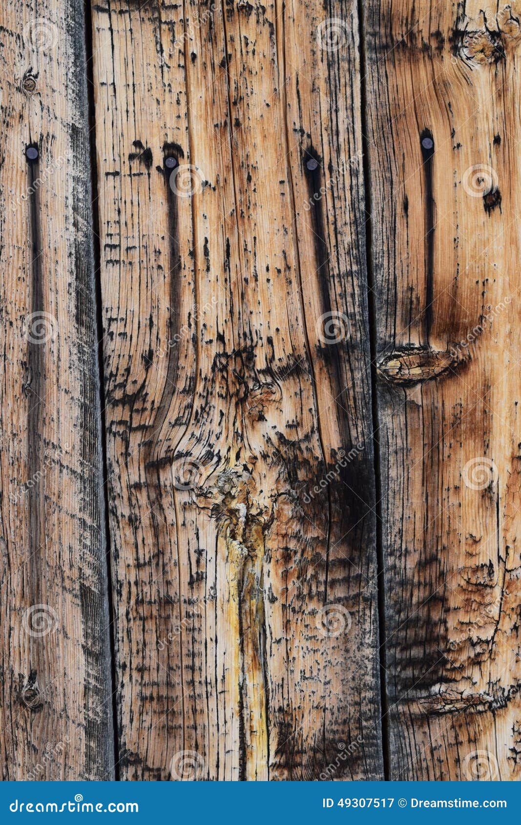 Aged barn wood 2 stock image. Image of nails, wood, board - 49307517