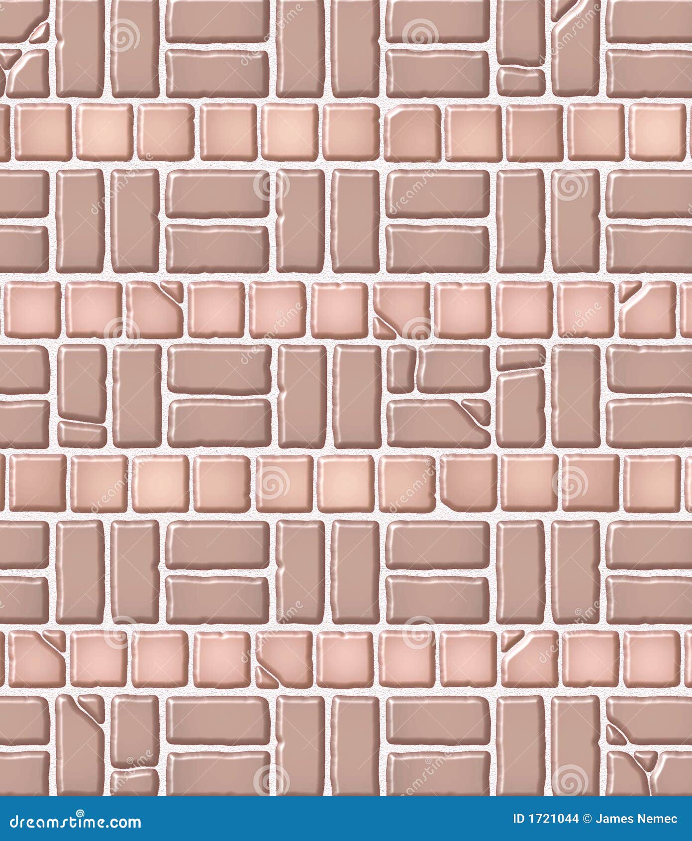 Aged Brick & Tile Pattern Stock Illustration - Illustration of design ...