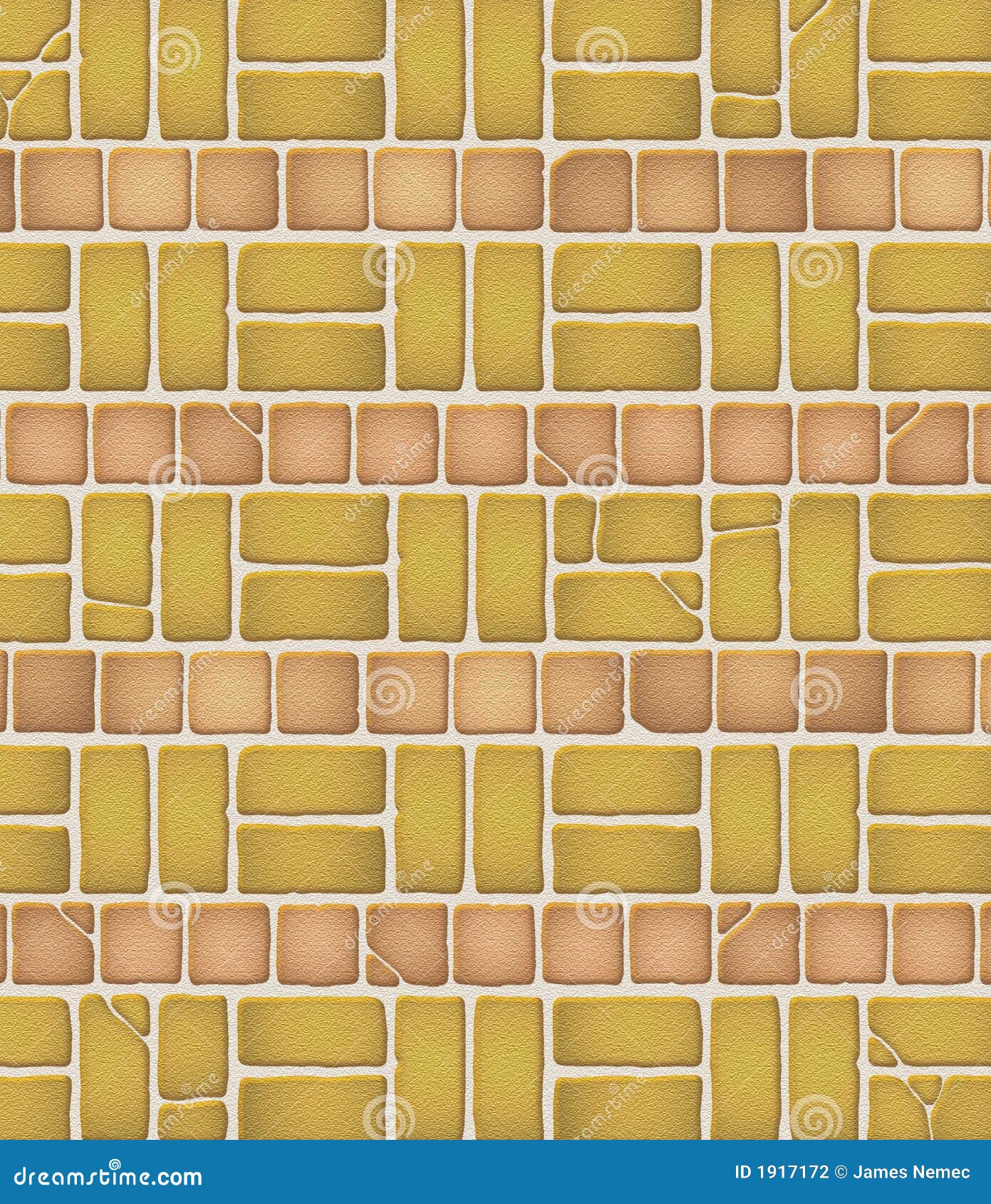 Aged Brick & Tile Pattern Stock Photo - Image of ornate, isolated: 1917172