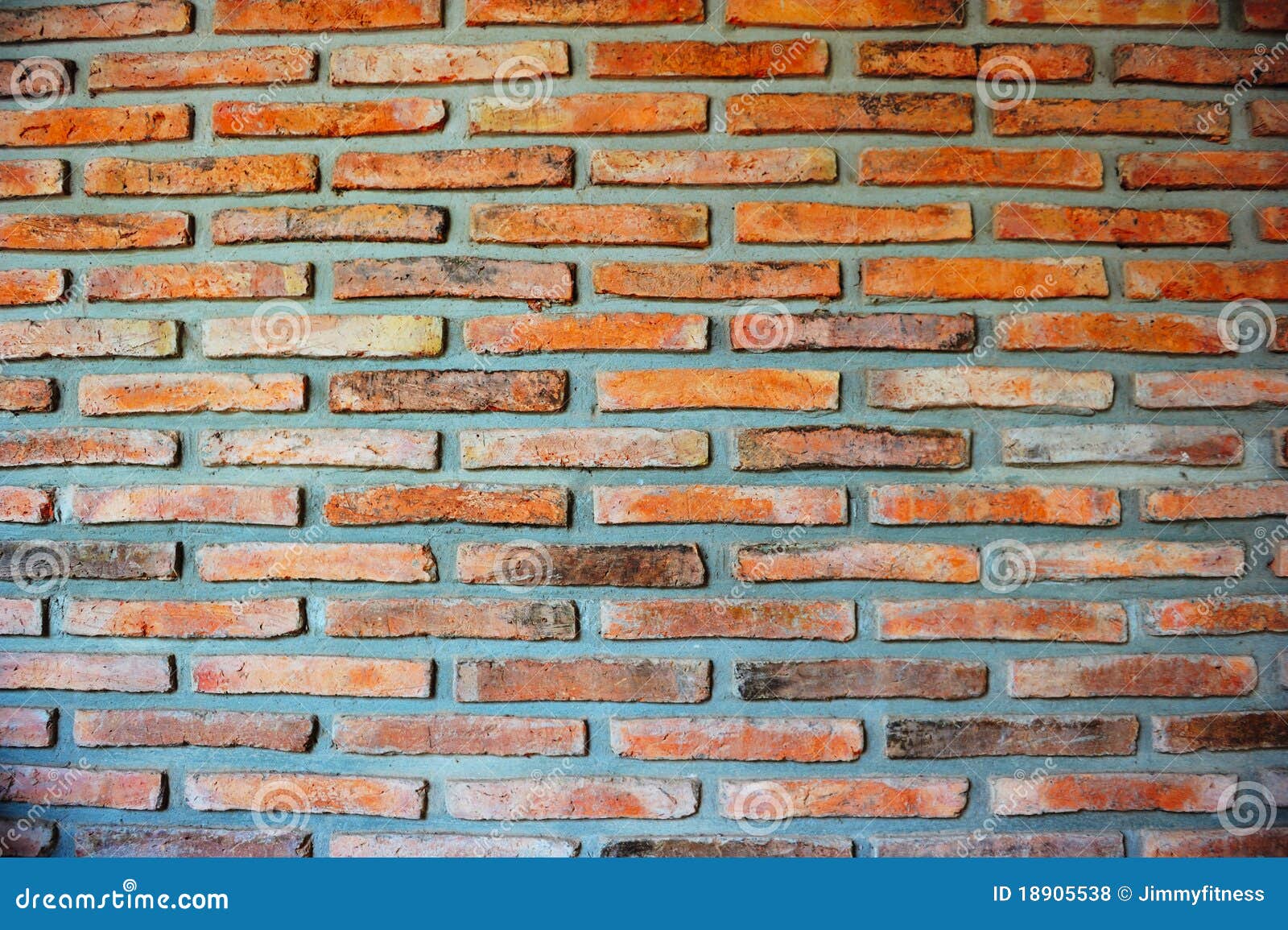 Aged brick wall texture stock photo. Image of border - 18905538
