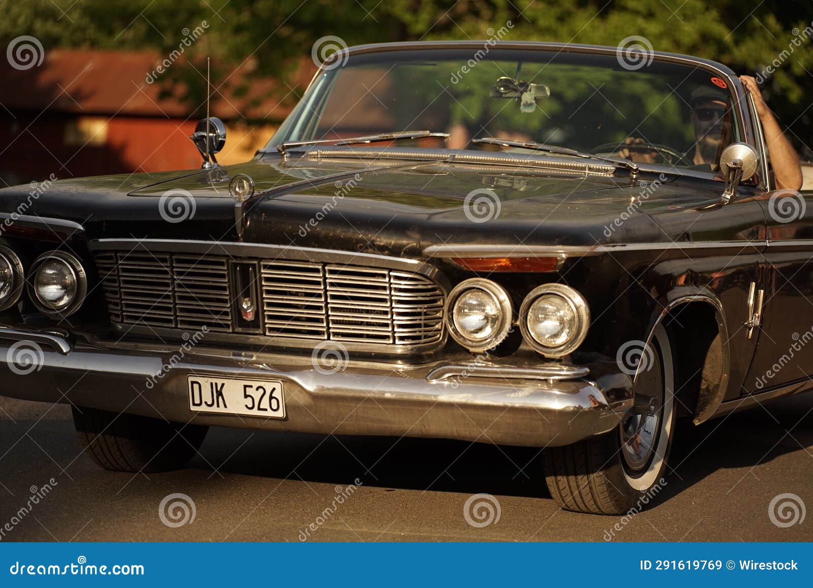 Aged Car Parked on the Side of the Road Editorial Stock Image - Image ...