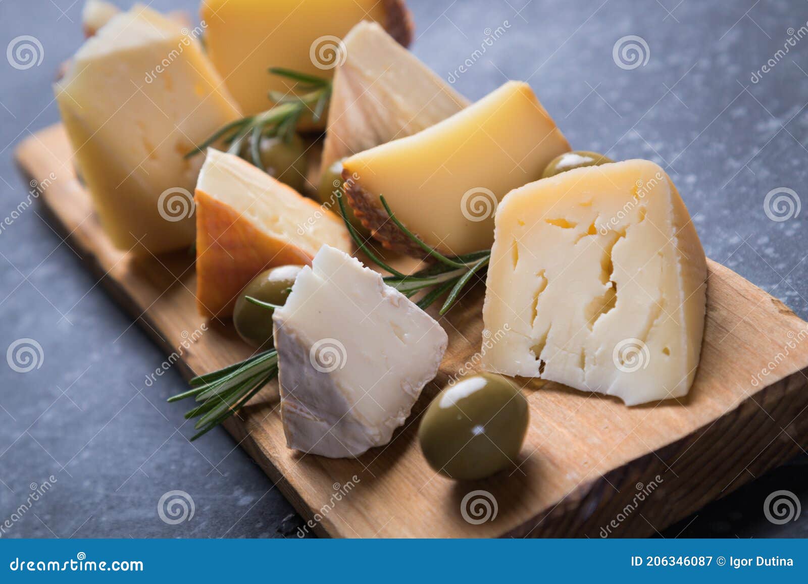 Aged Cheese Round and Slices Stock Image - Image of yellow, product ...