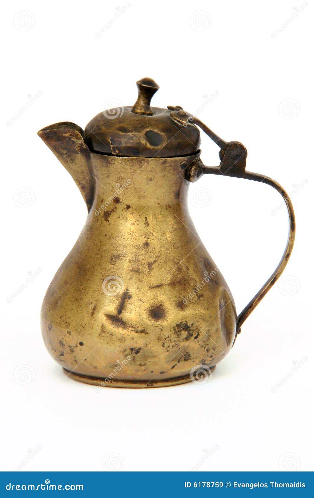 Aged coffee jug stock image. Image of traditional, kettle - 6178759