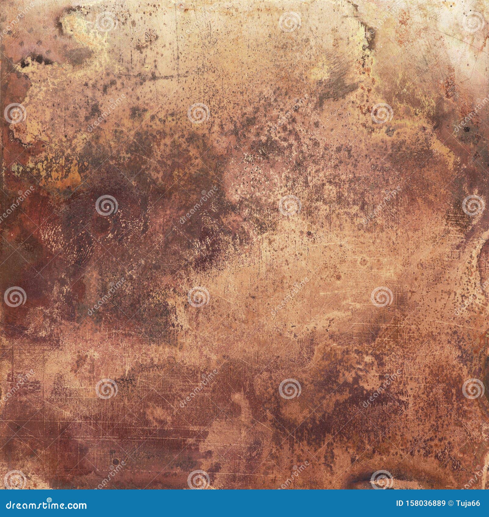 Old copper texture stock image. Image of grunge, industrial - 158036889