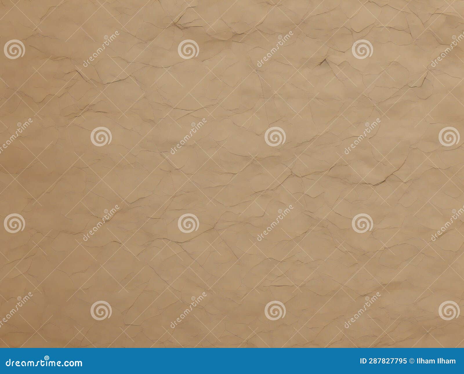 Aged and Crumpled Colored Parchment Paper Background Stock Illustration ...