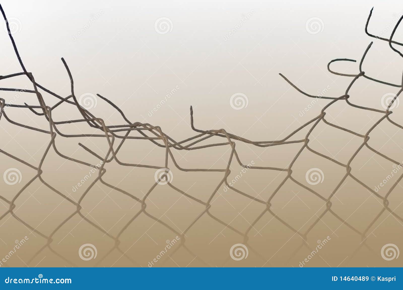 Rusty Wire Rope Sling Isolated On White Background Stock Photo ...