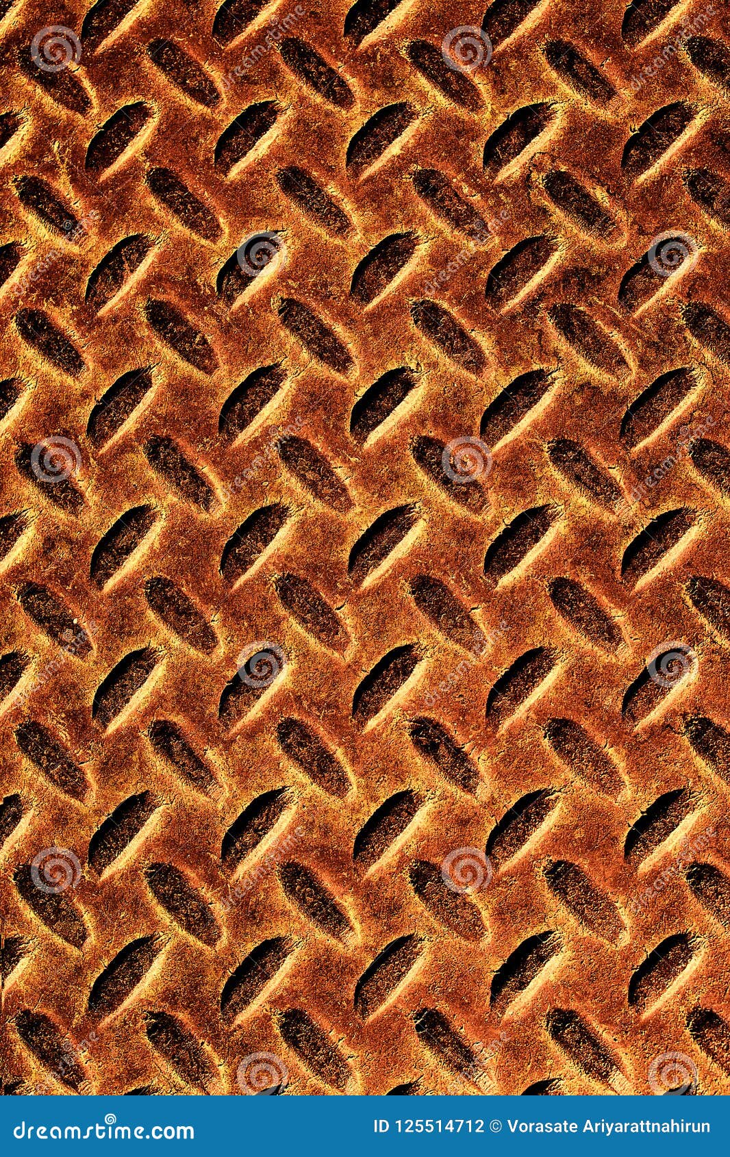 Aged Diamond Metal Texture Pattern Used As Abstract Background Stock ...