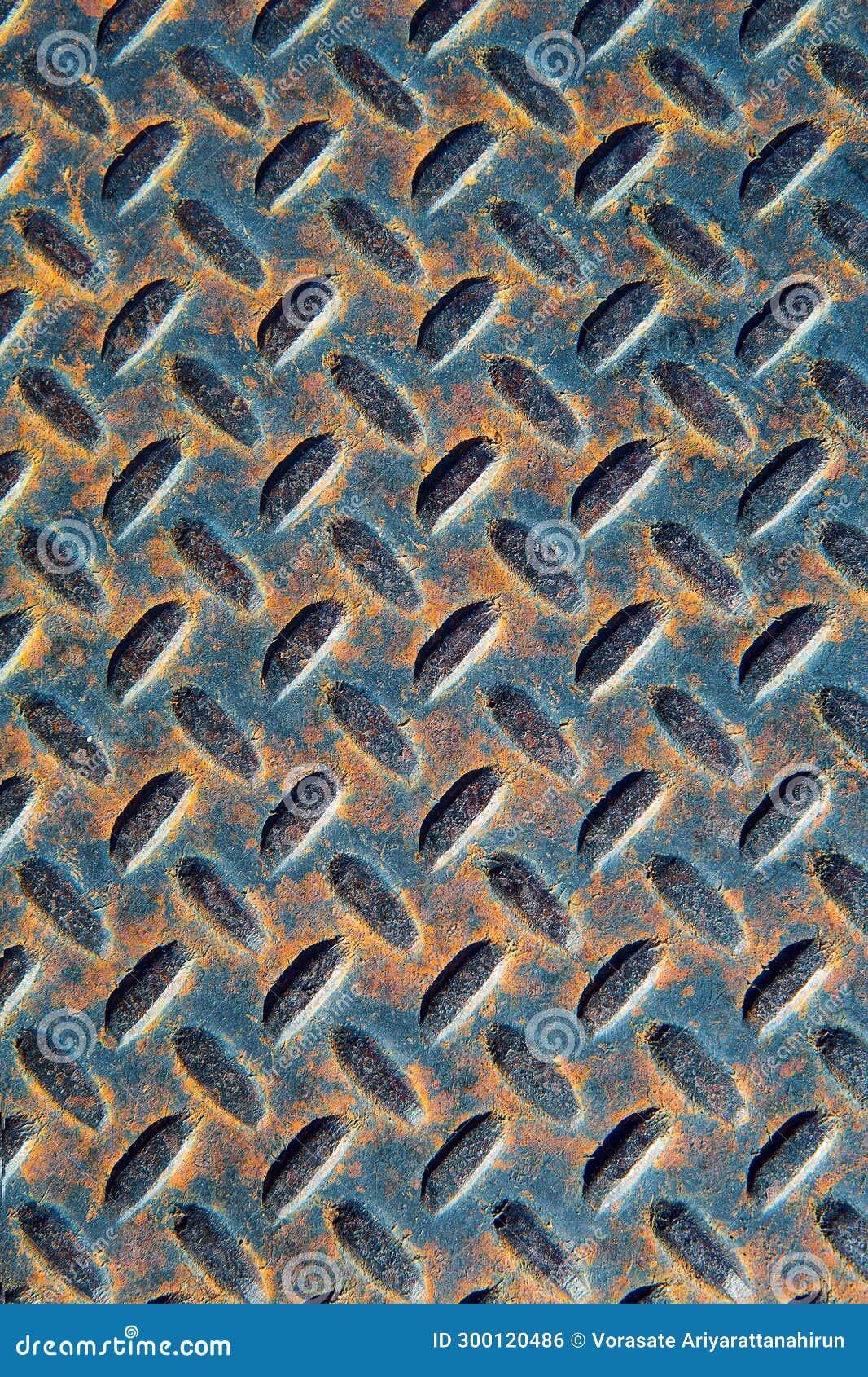Aged Diamond Metal Texture Pattern Used As Abstract Background Stock ...