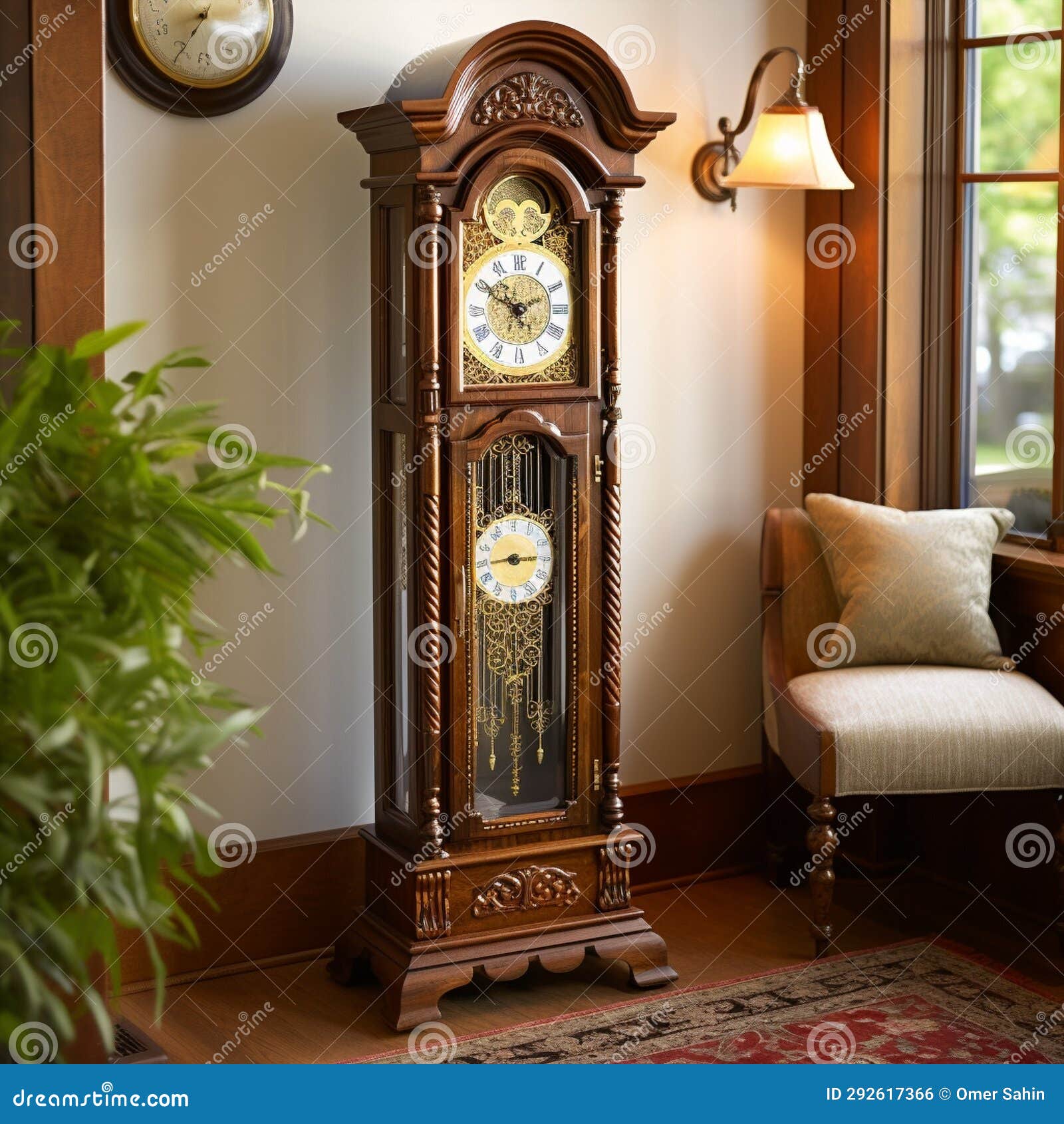 Aged Elegance: Capturing the Beauty of Vintage Clocks Stock ...