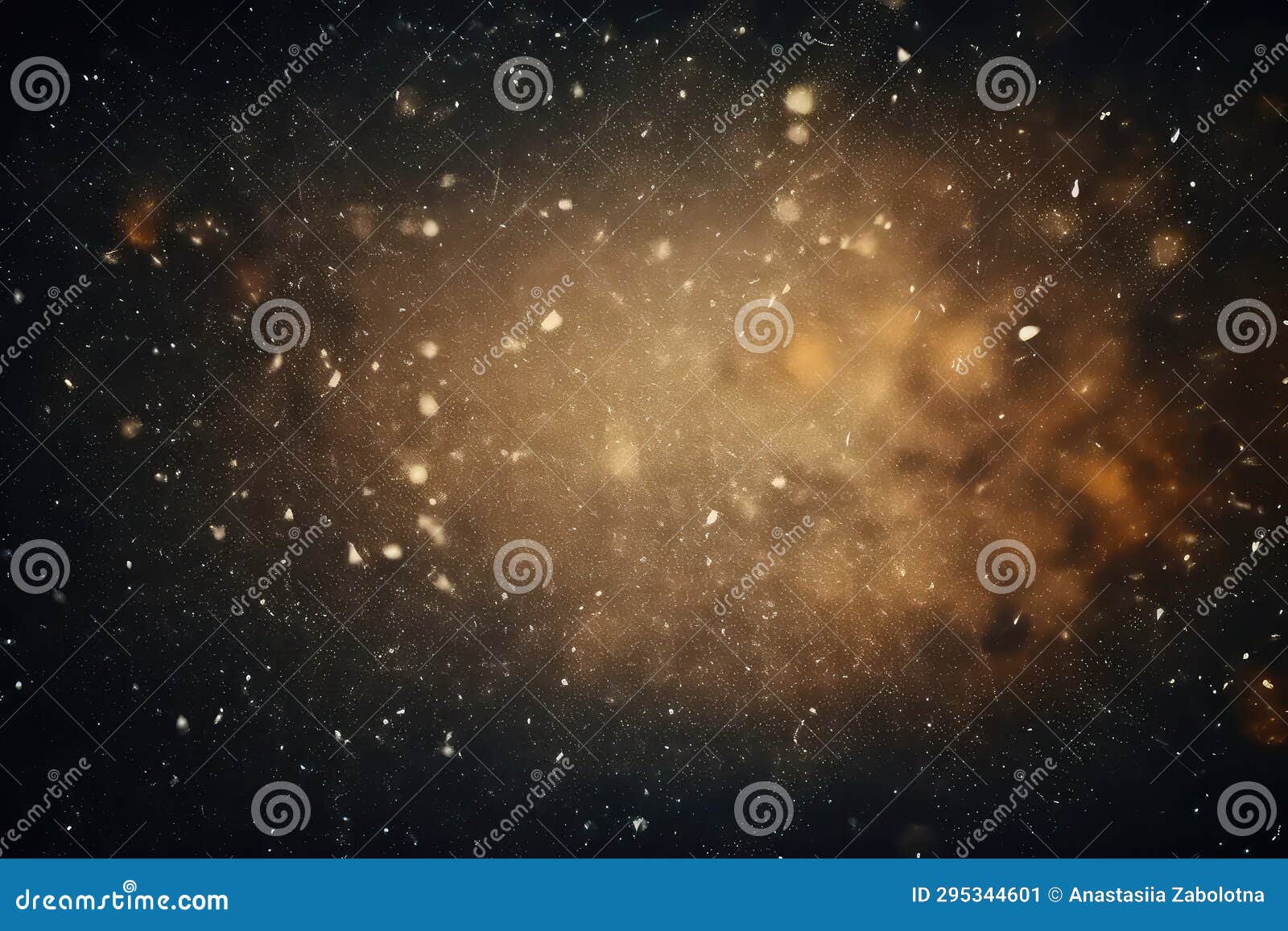 Aged Film Frame, Dust Particles and Grain Evident Stock Illustration ...