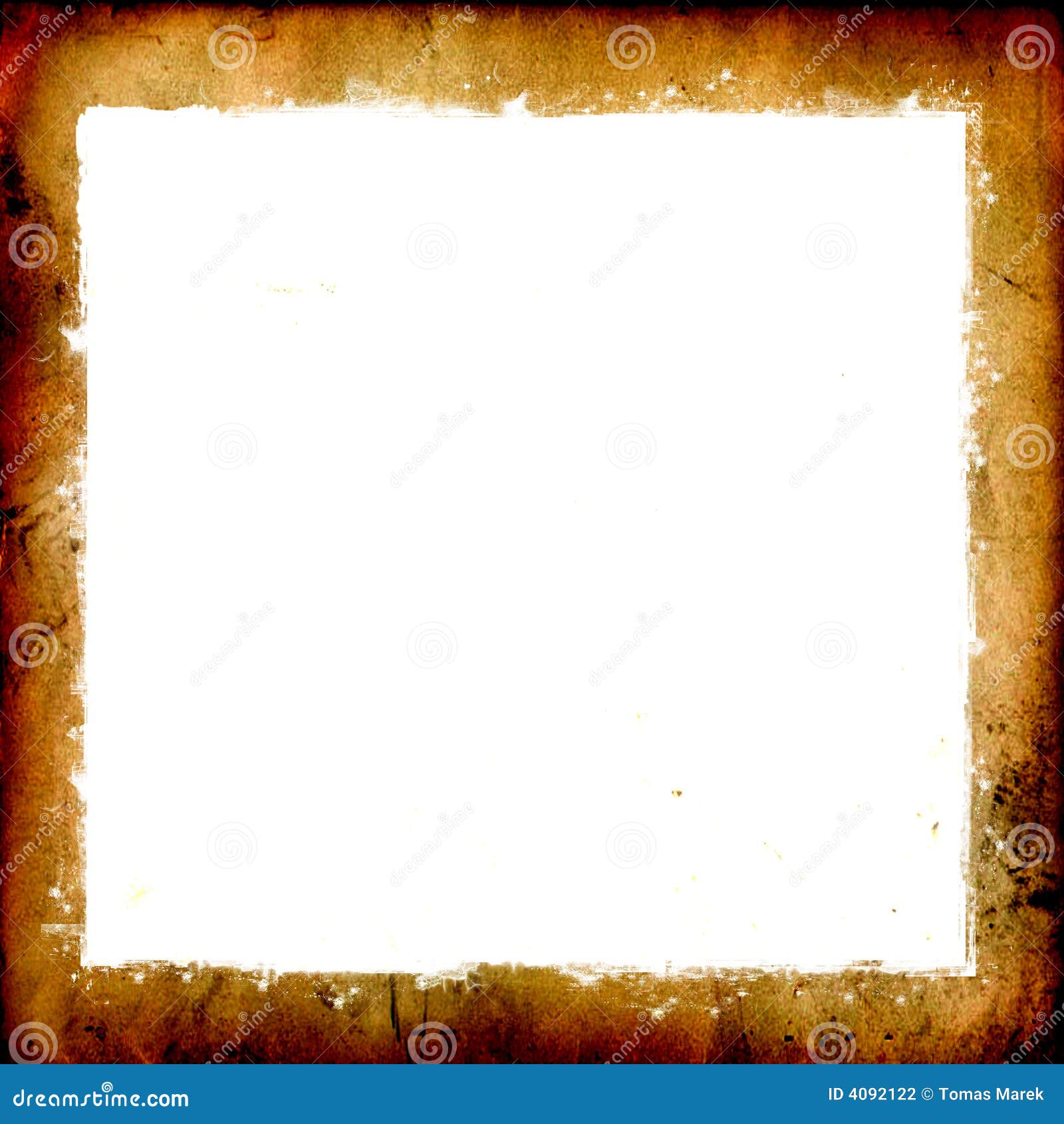 Aged frame stock illustration. Illustration of frame, edge - 4092122