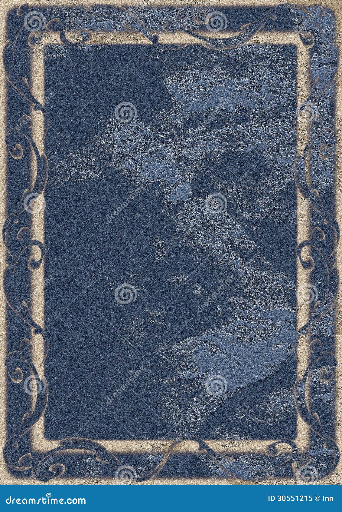 Aged frame background stock illustration. Illustration of wallpaper ...