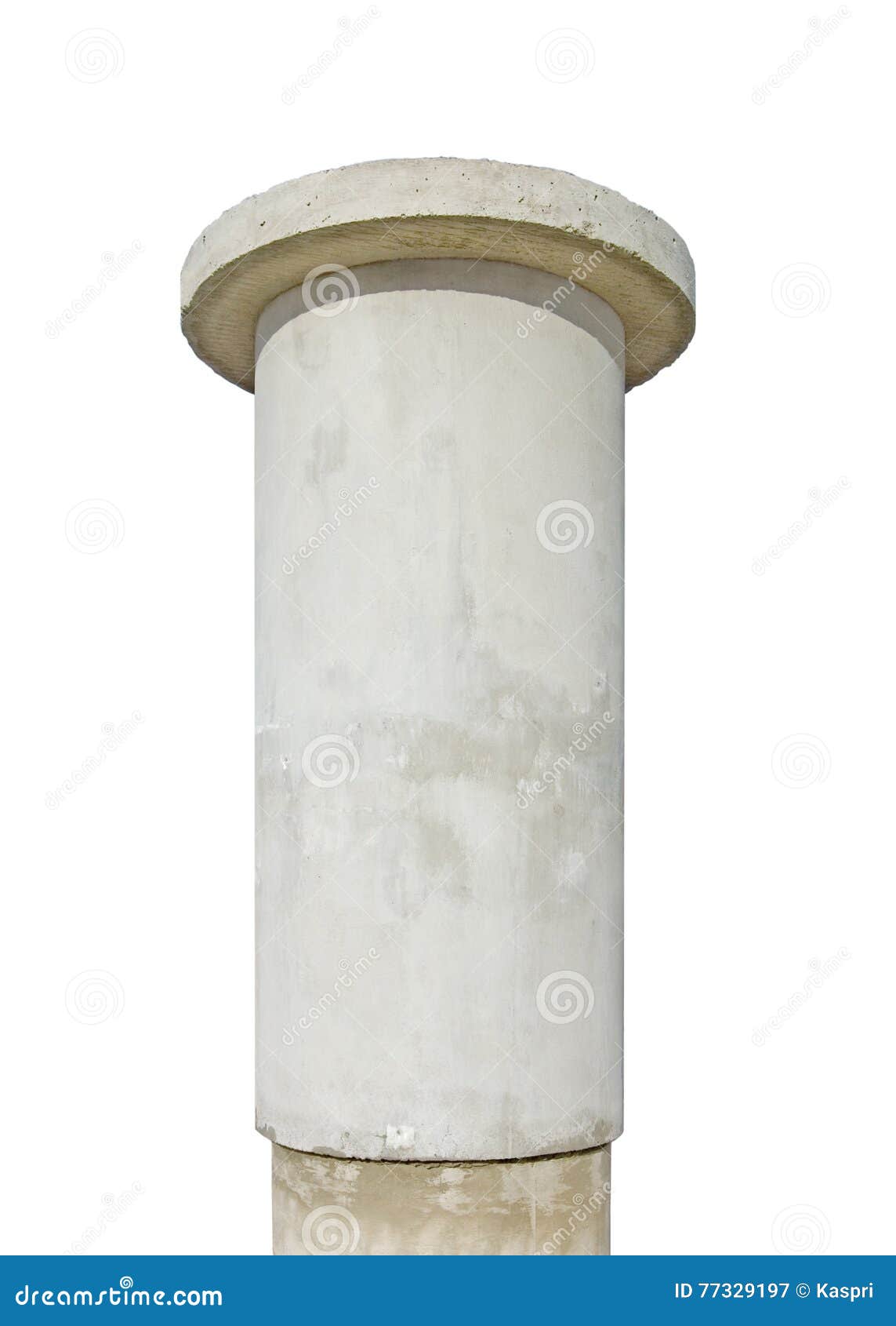 Pillar With Empty Street Signs Stock Photography | CartoonDealer.com ...