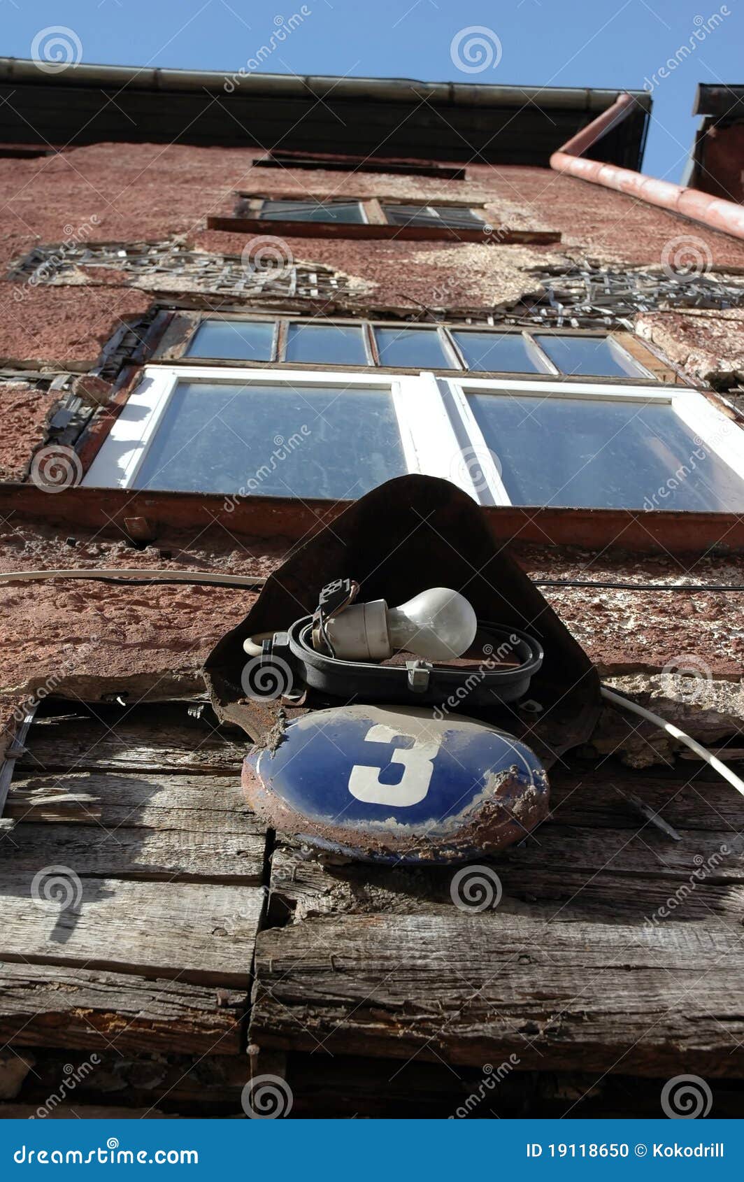 Aged House address plate stock photo. Image of postal - 19118650