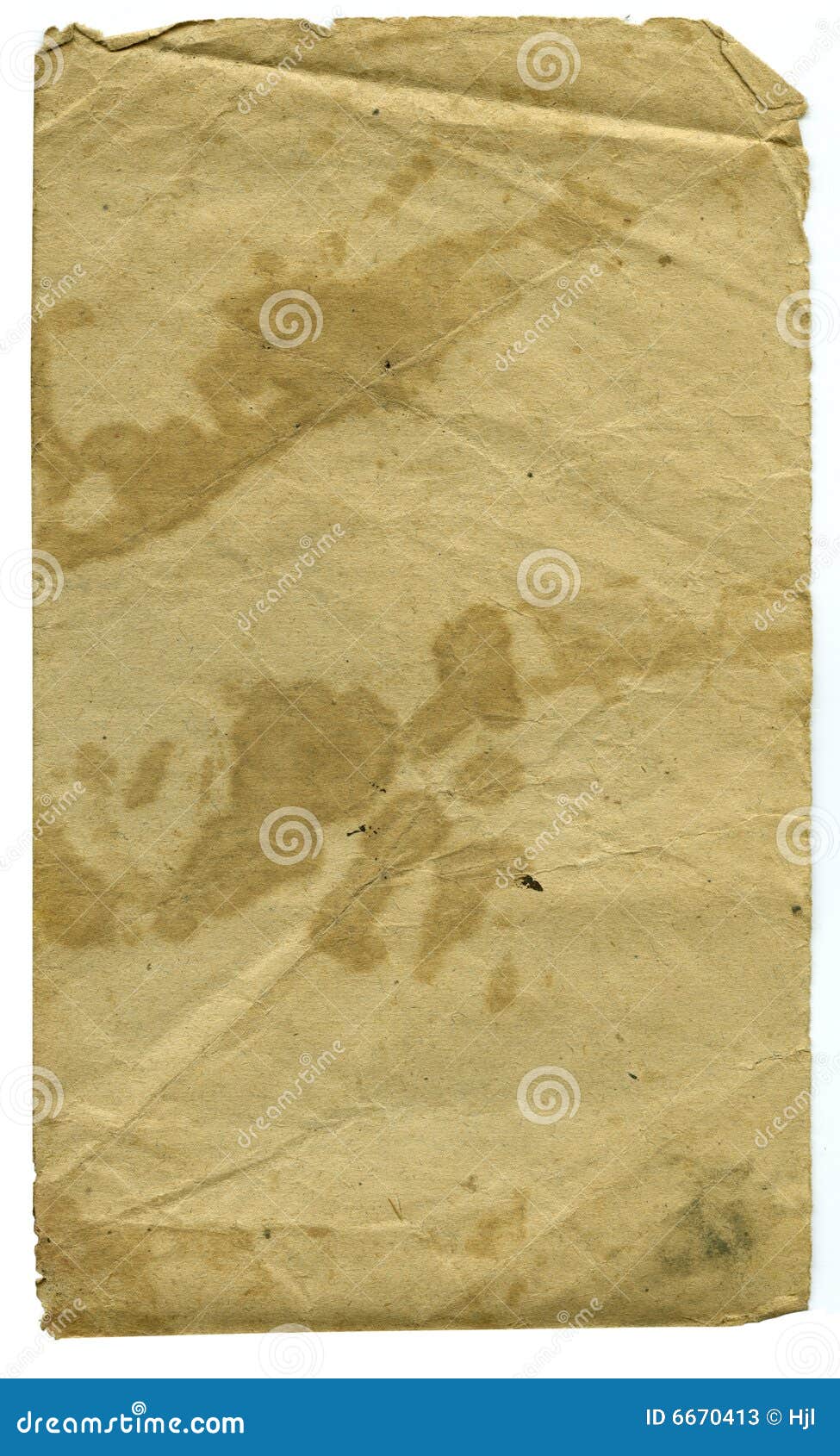 Aged letter paper stock image. Image of worn, ancient - 6670413