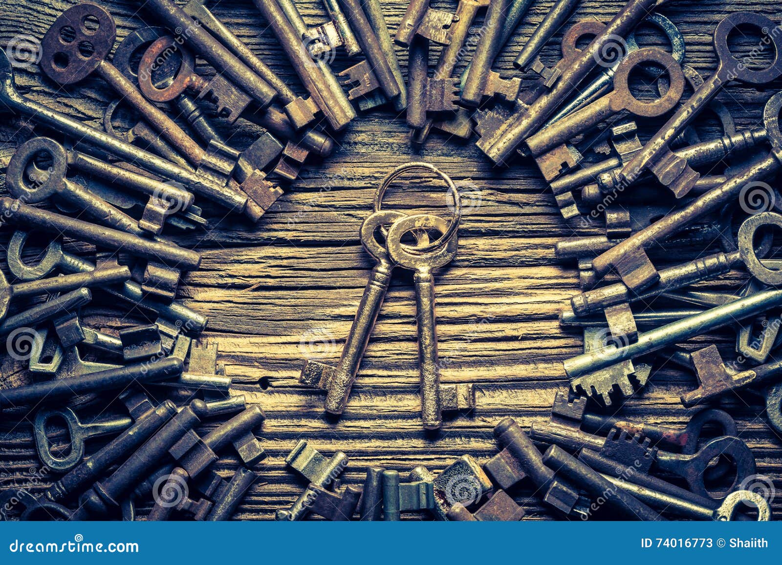 Aged locks nad keys stock image. Image of padlock, security - 74016773