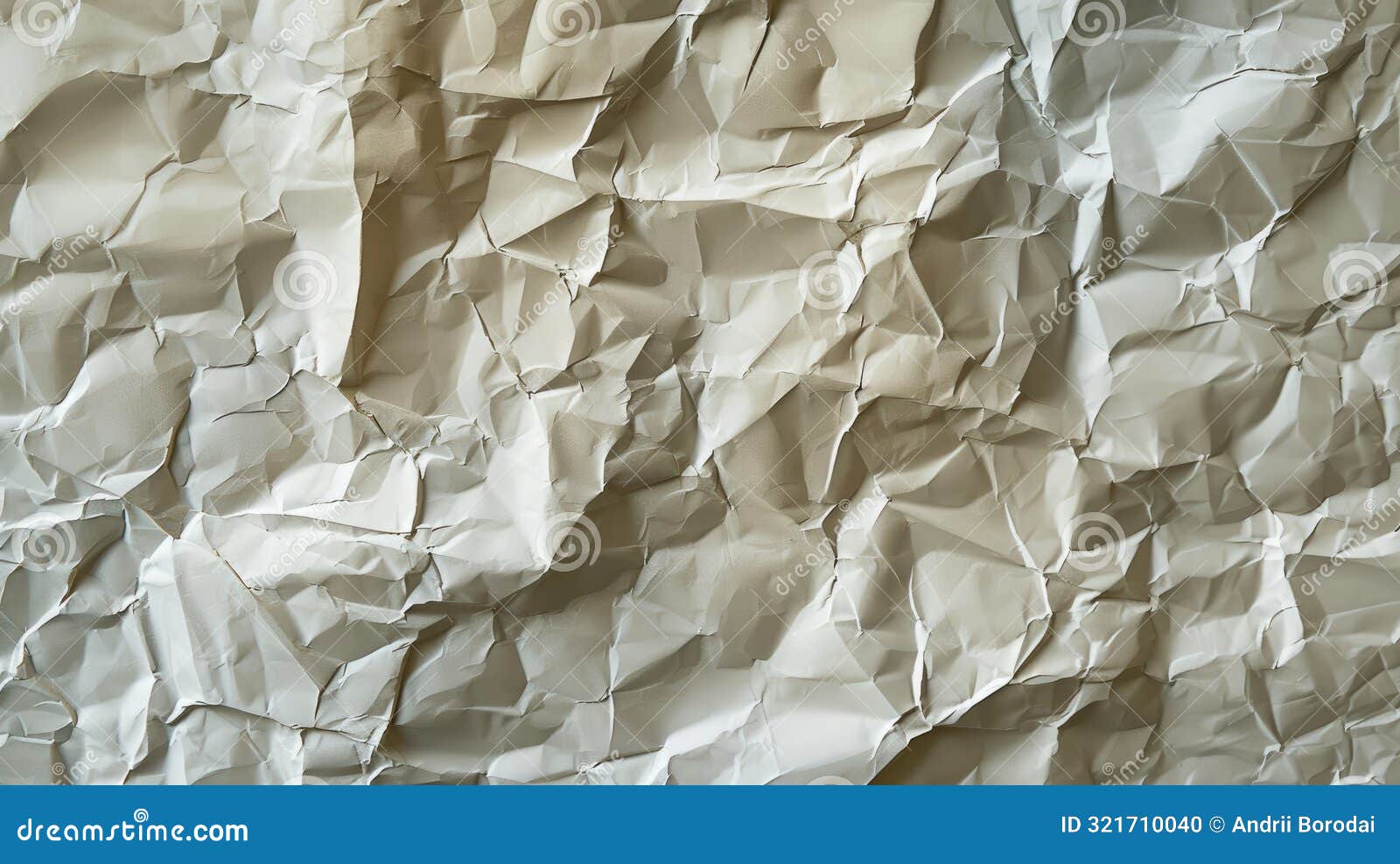 Aged Manuscript with Fold Marks. Stock Illustration - Illustration of ...