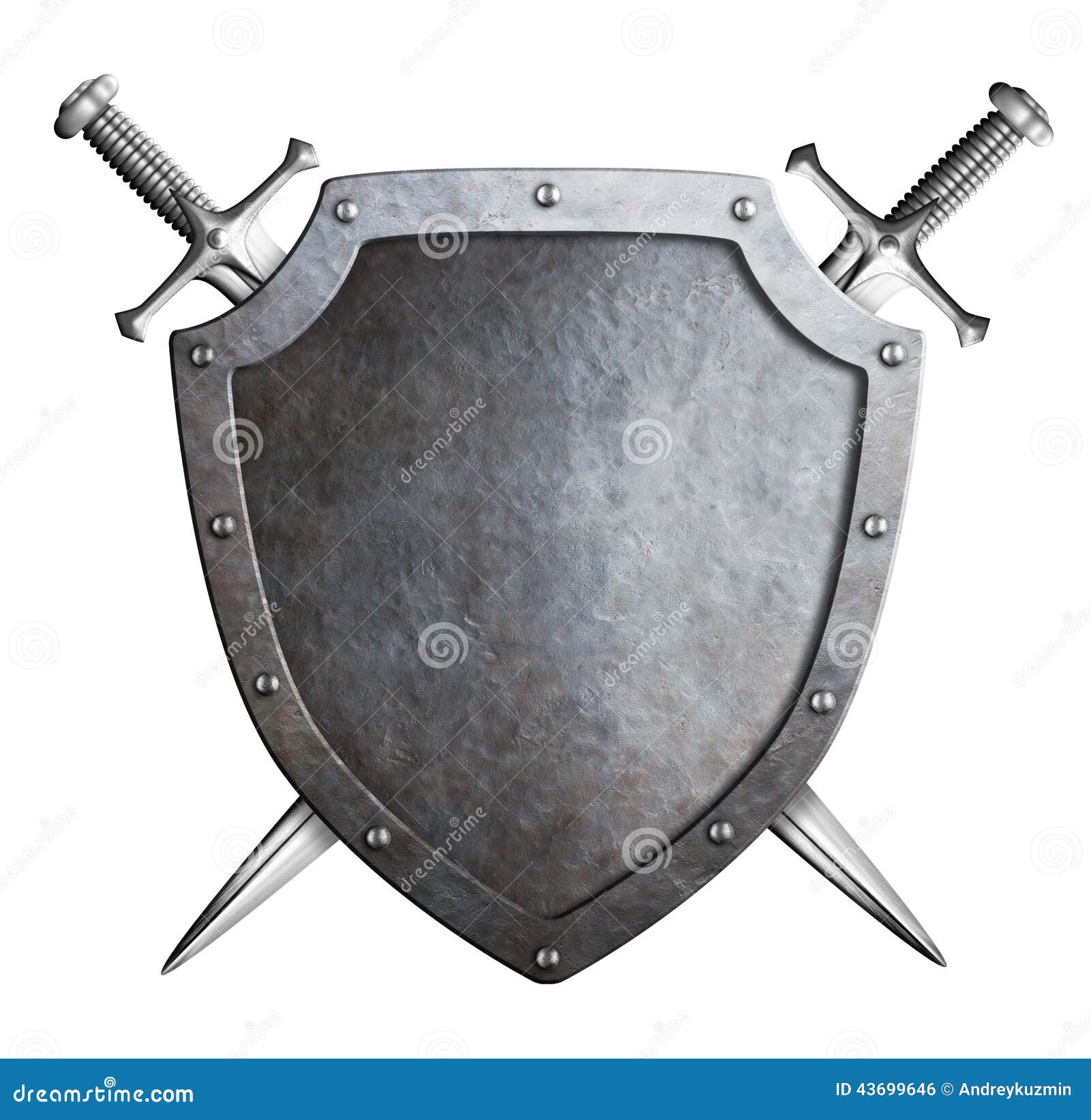 Metal Shield Over Armor Plates Background Royalty-Free Stock ...