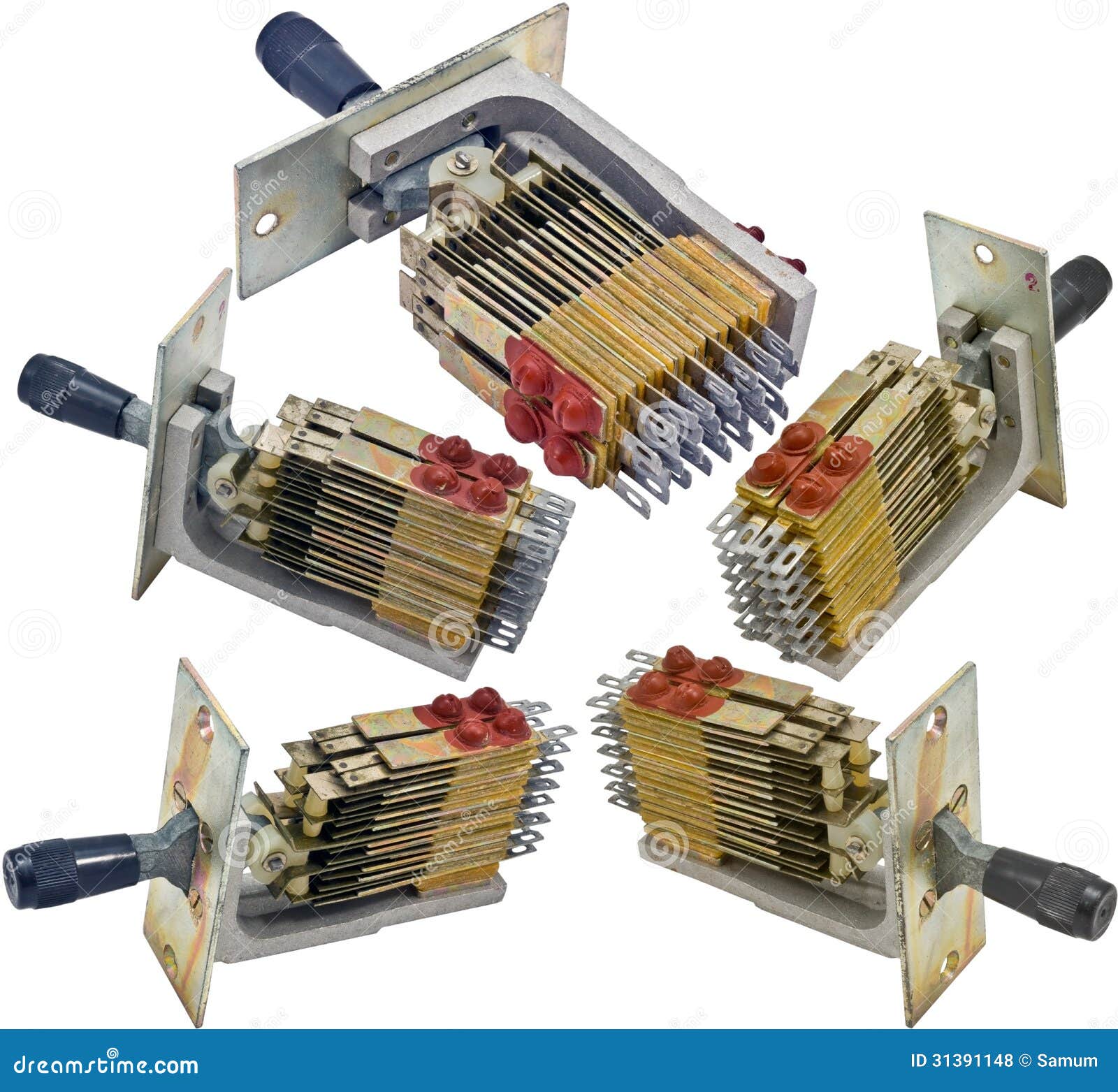 Aged metal toggle switches stock photo. Image of energy - 31391148