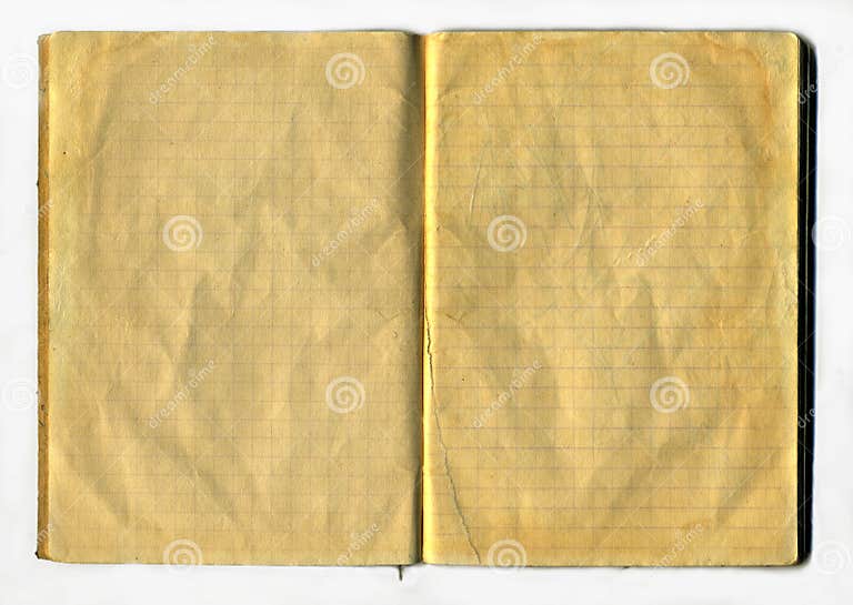 Aged Notebook stock photo. Image of isolated, note, binder - 2134668