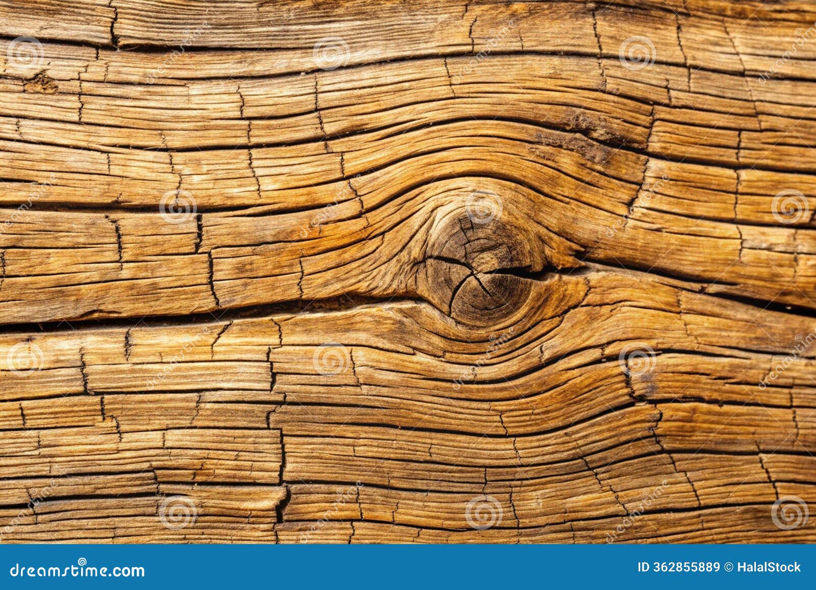 Aged Oak Wood with Cracks and Rough Texture Stock Image - Image of ...