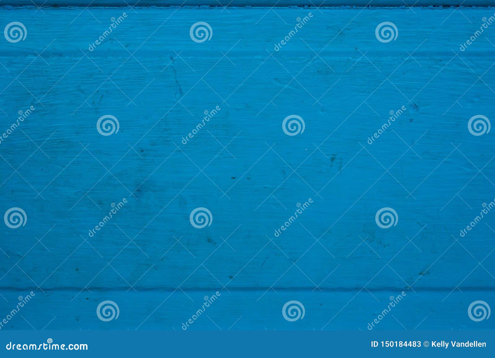 Aged Panel of Wood Painted Blue Stock Image - Image of haggard ...