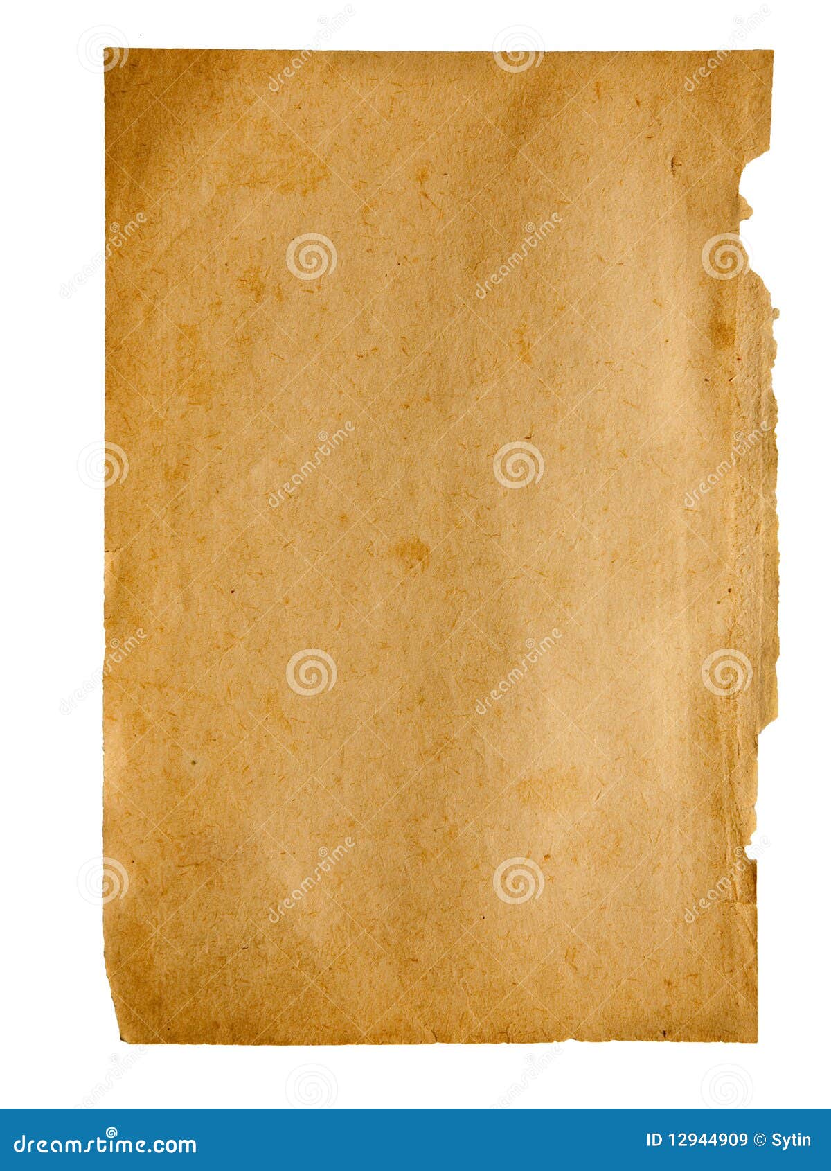 Aged paper stock image. Image of empty, paper, edge, natural - 12944909