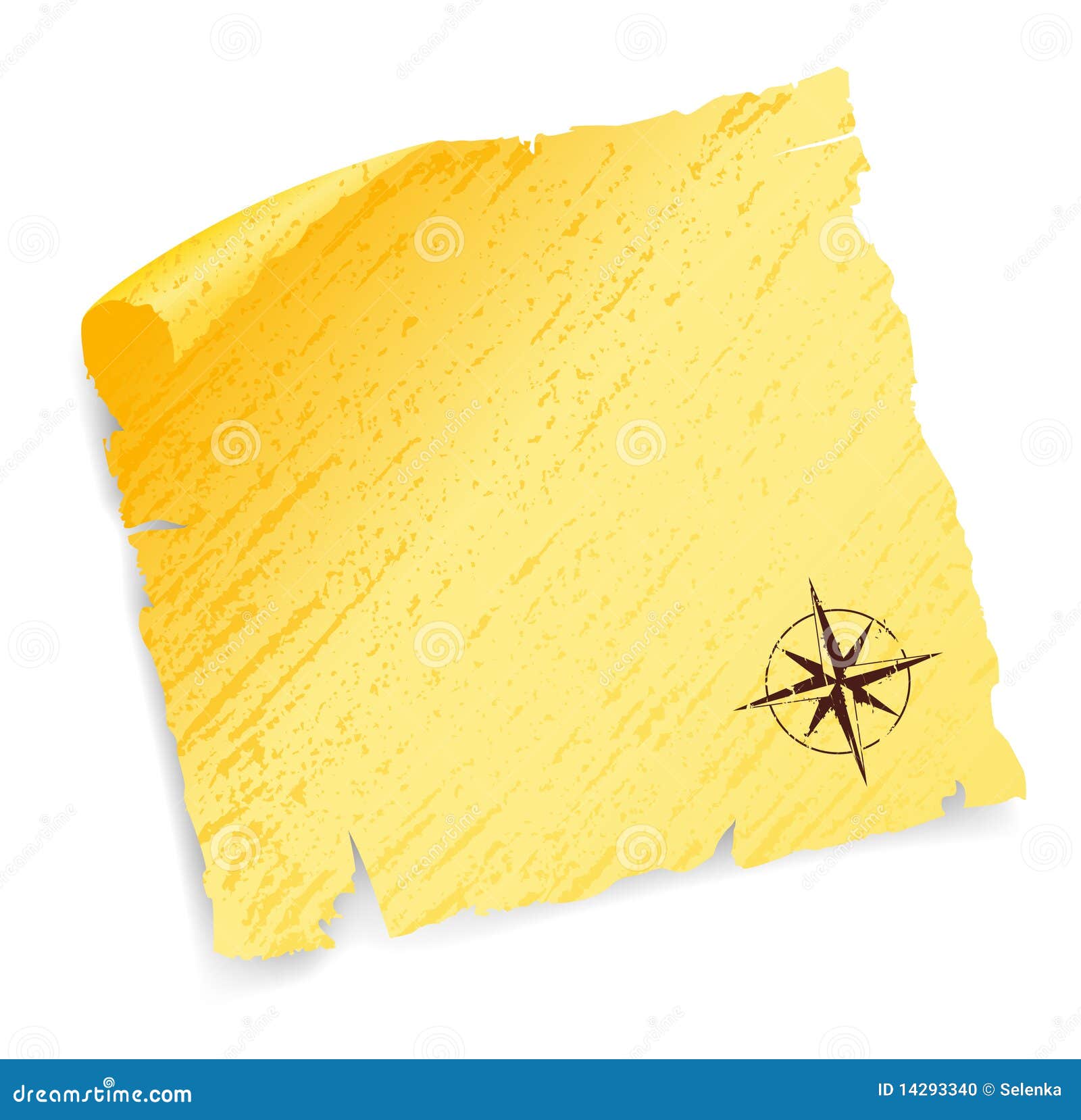 Aged paper stock vector. Illustration of paper, middle - 14293340
