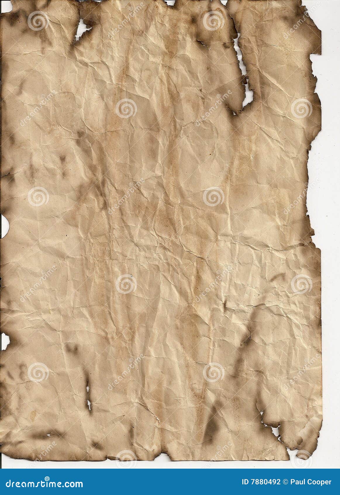 Aged Paper Texture. Beige Paper Background Royalty-Free Stock ...