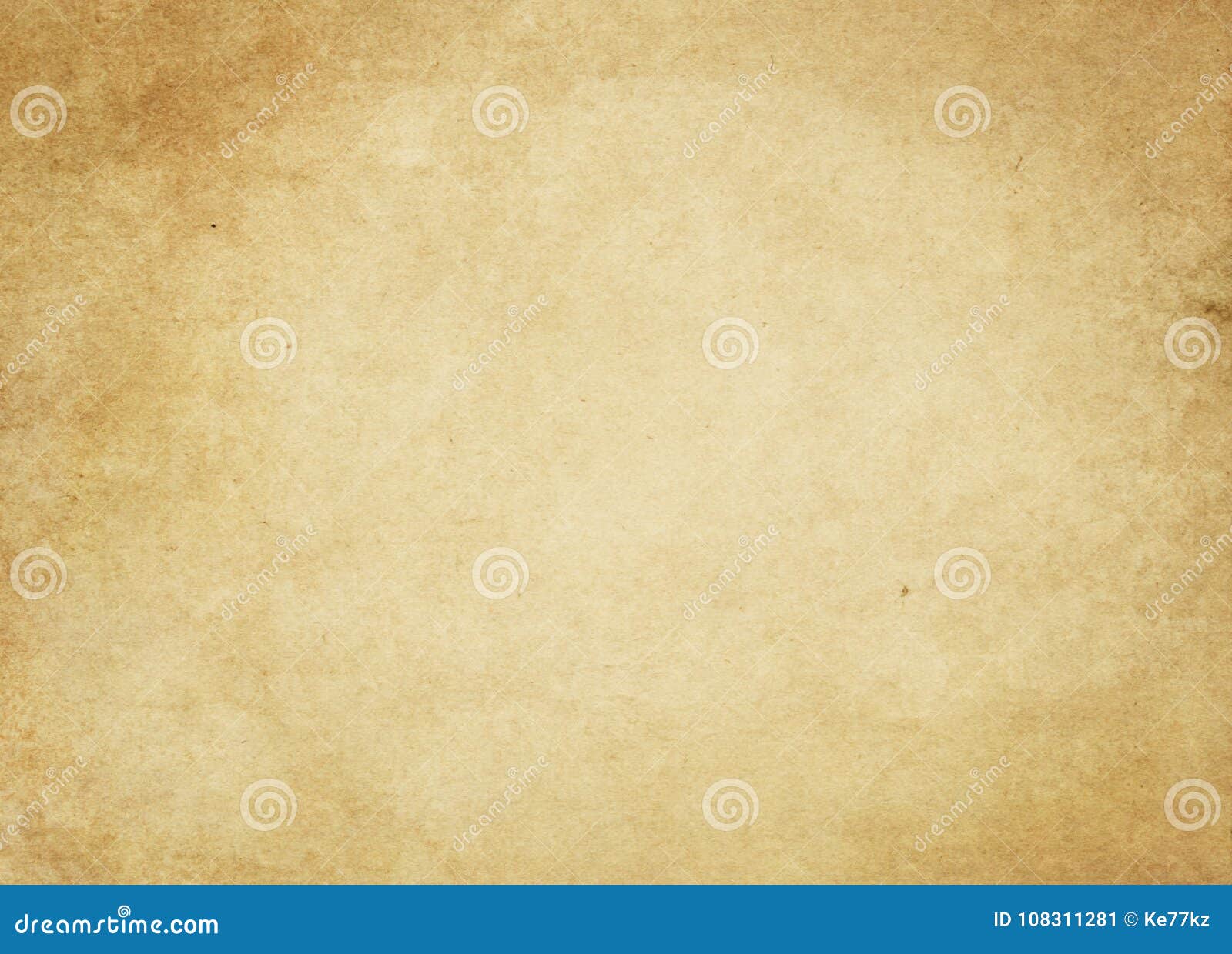 Aged Paper Texture or Background. Stock Image - Image of grunge, close ...