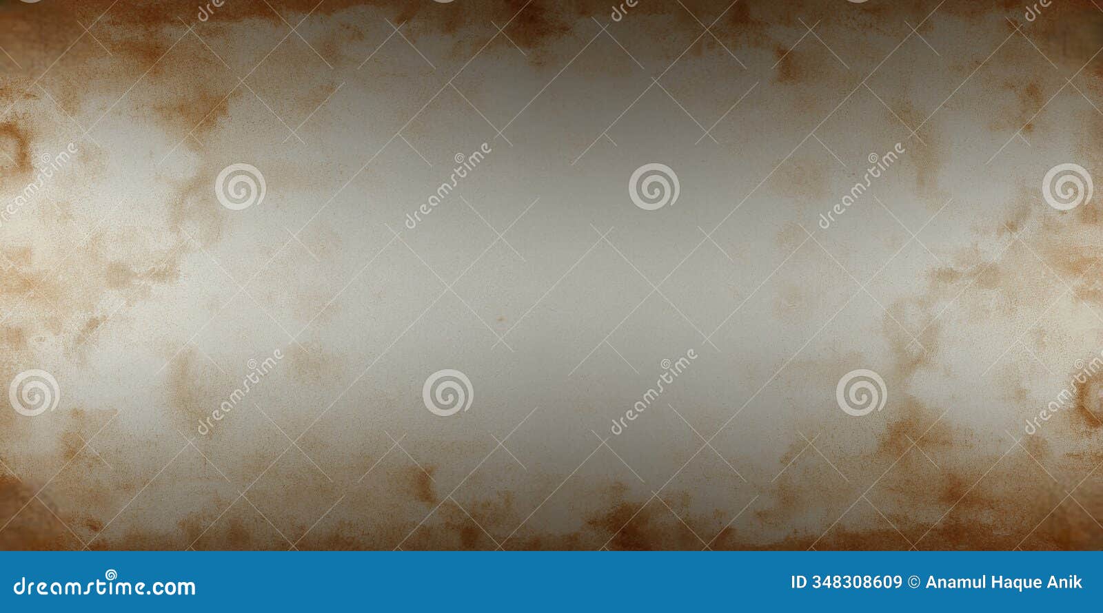 Aged Paper Texture with Brown Edges Stock Illustration - Illustration ...