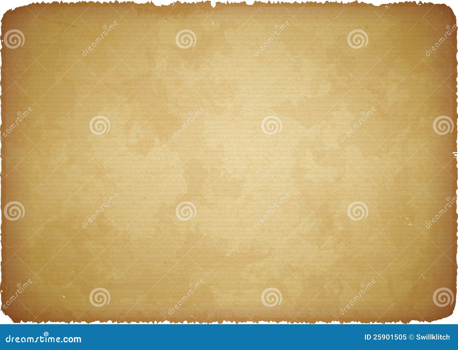 Aged paper with torn edges stock vector. Illustration of package - 25901505