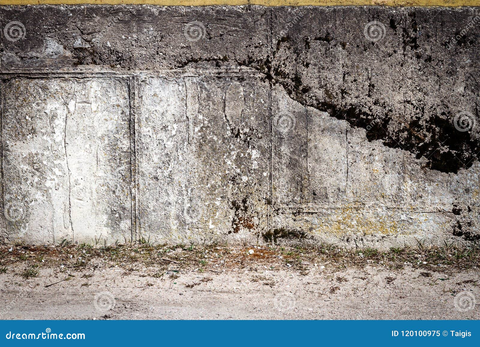 Aged plaster wall stock image. Image of material, grass - 120100975