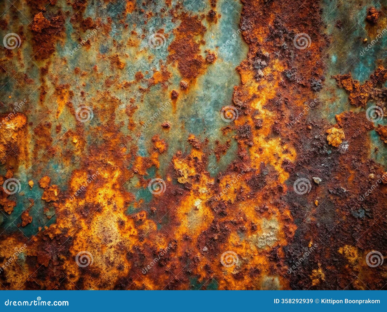 Aged RustColored Grunge Texture A Retro Distressed Background For ...