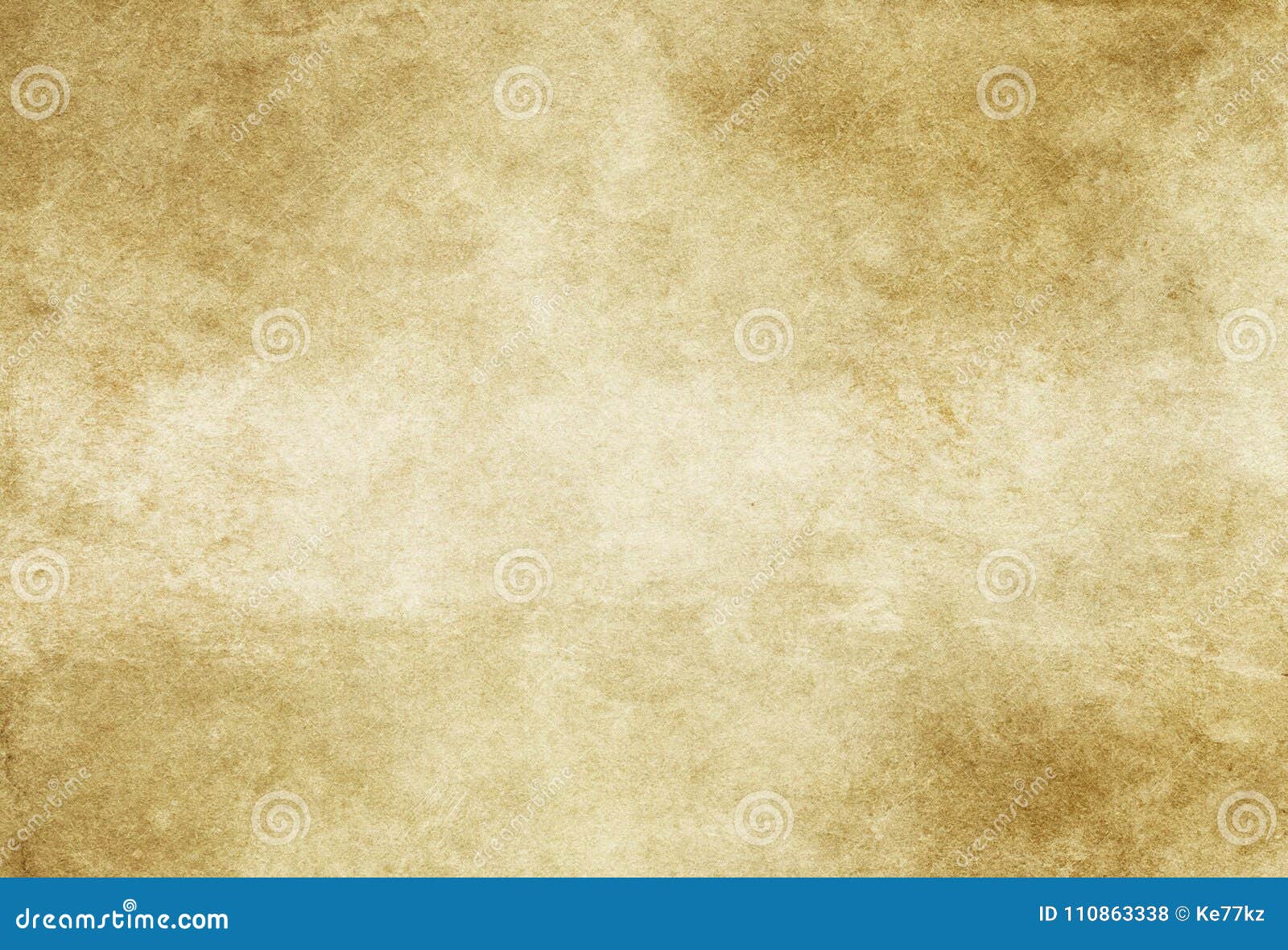 Old Yellowed Paper Texture. Stock Photo - Image of worn, paper: 110863338