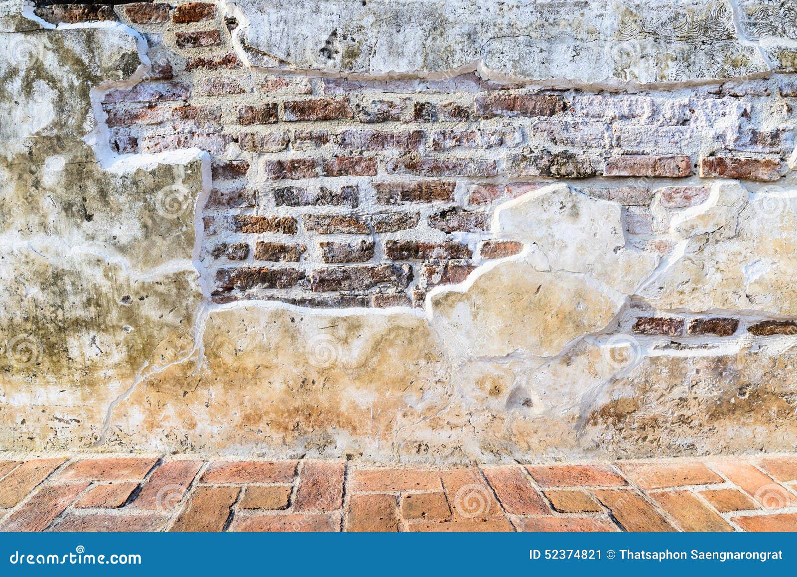 Aged Street Grunge Wall and Floor Background, Texture Stock Image ...