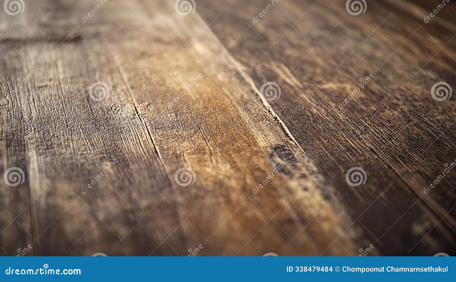 Aged Teak with a Weathered Texture and Faded, Natural Grain Patterns ...