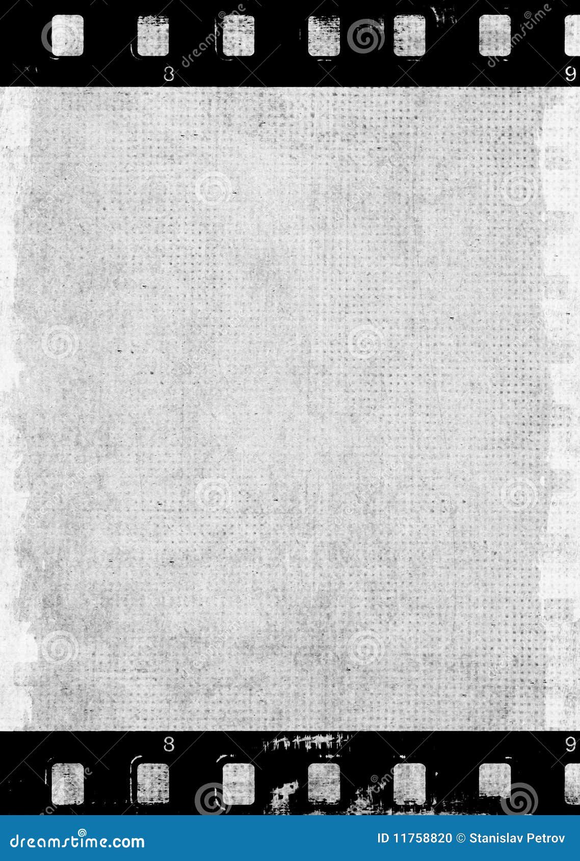 Aged Wall Texture with Film Strip Texture Stock Illustration ...