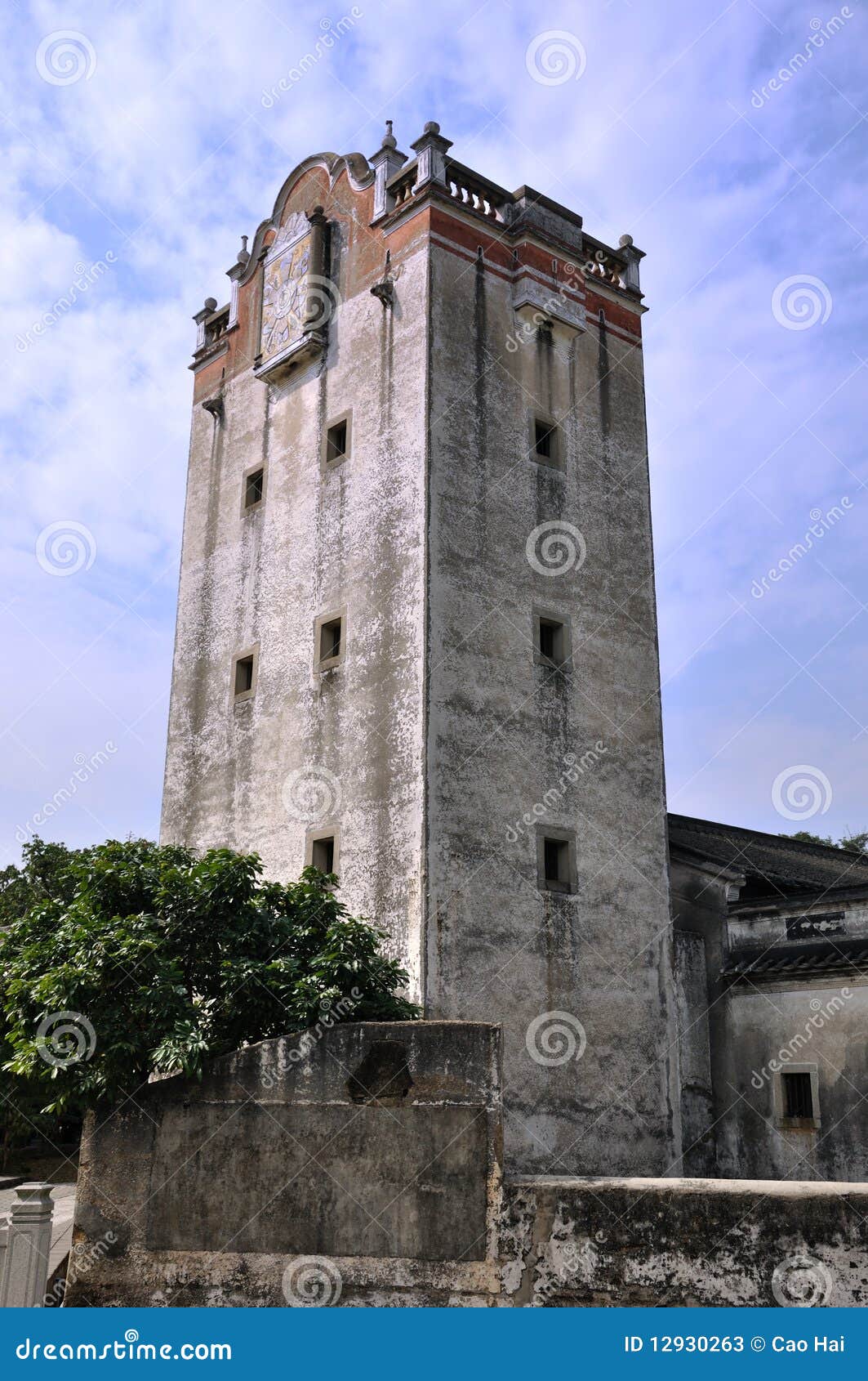 Big Watchtower Of The China Great Wall Stock Photography ...