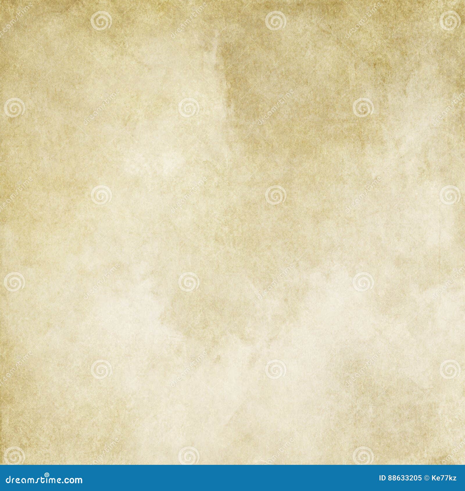 Aged Yellowed Paper Background. Stock Image - Image of abstract ...