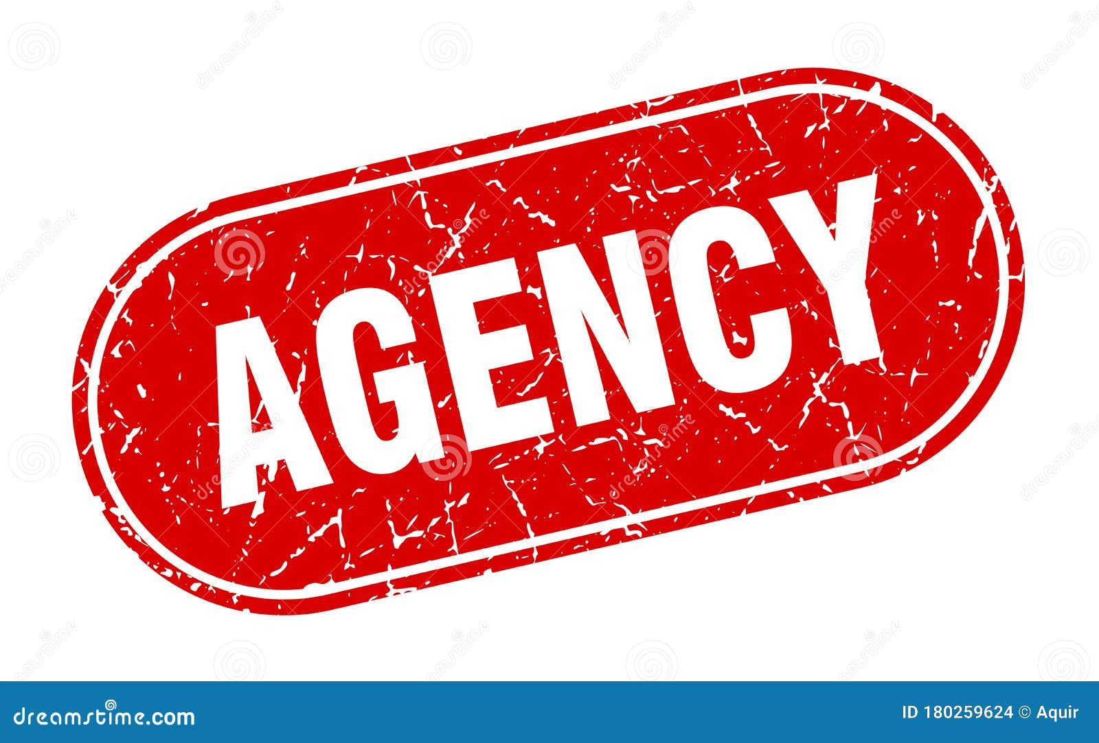 Agency Sign. Agency Grunge Stamp Stock Vector - Illustration of ...