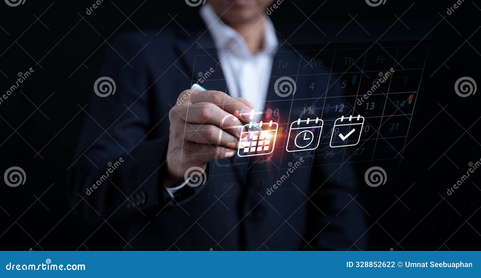 Agenda for Business Planning Calendar: Concept of Work Schedule ...