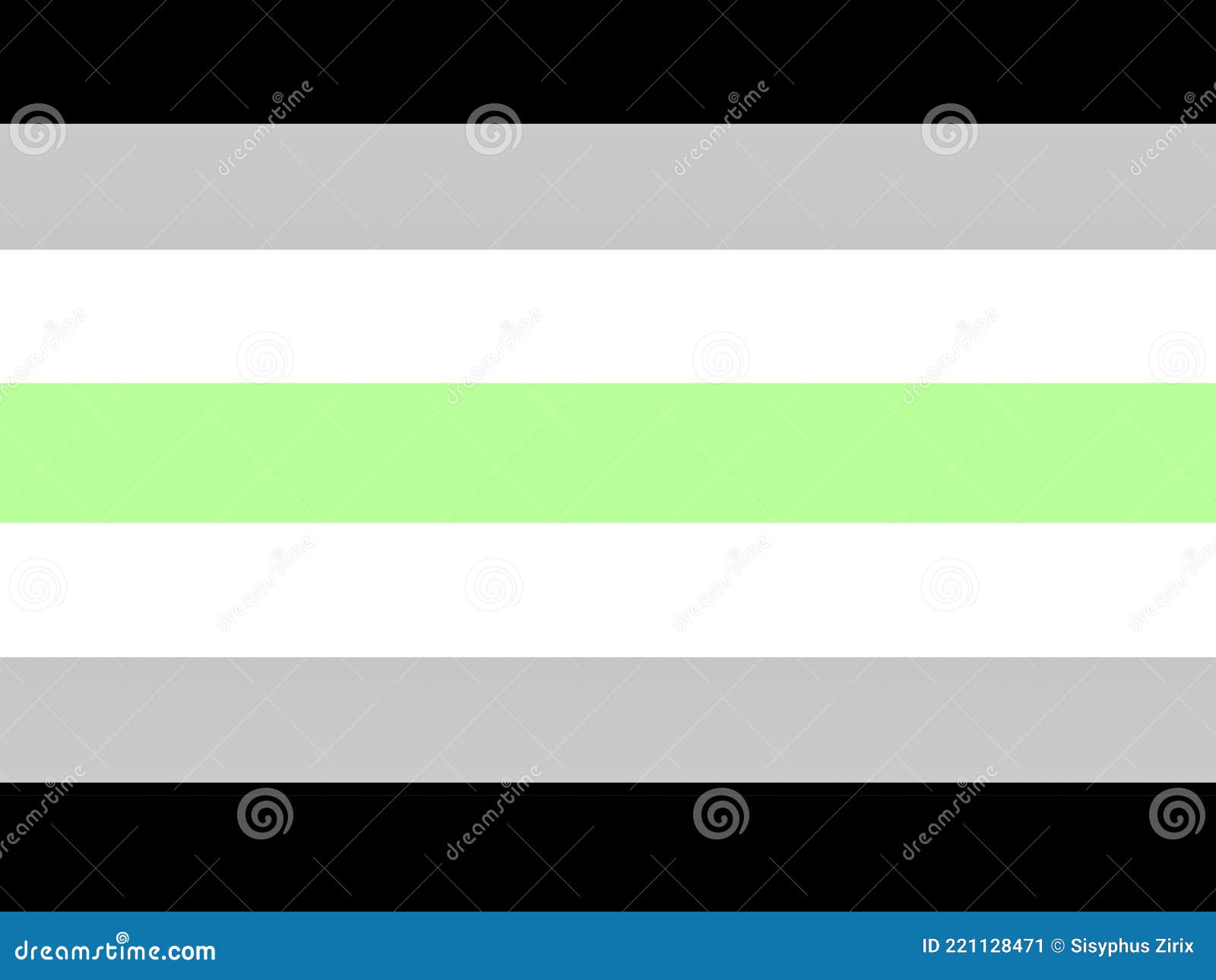 Agender Pride Flag In A Form Of Peace Symbol Cartoon Vector ...