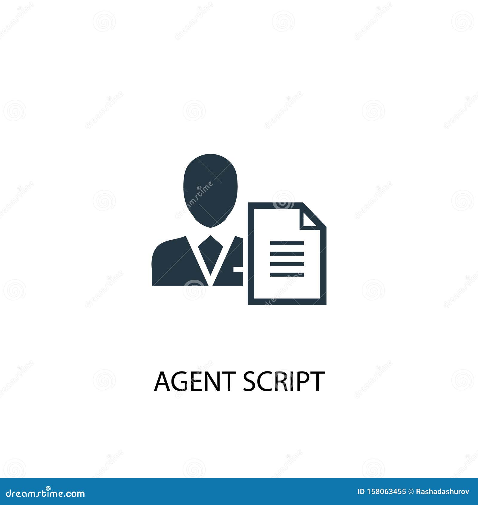Script Icon Vector Isolated On White Background, Logo Concept Of ...