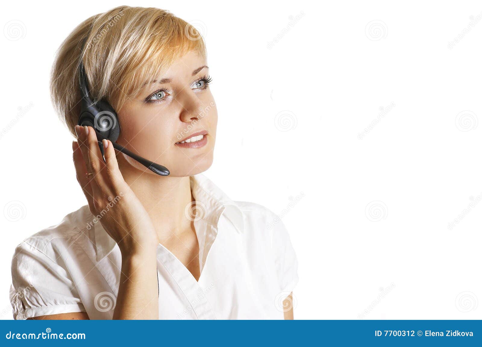AGENT of SERVICE stock photo. Image of business, helpdesk - 7700312