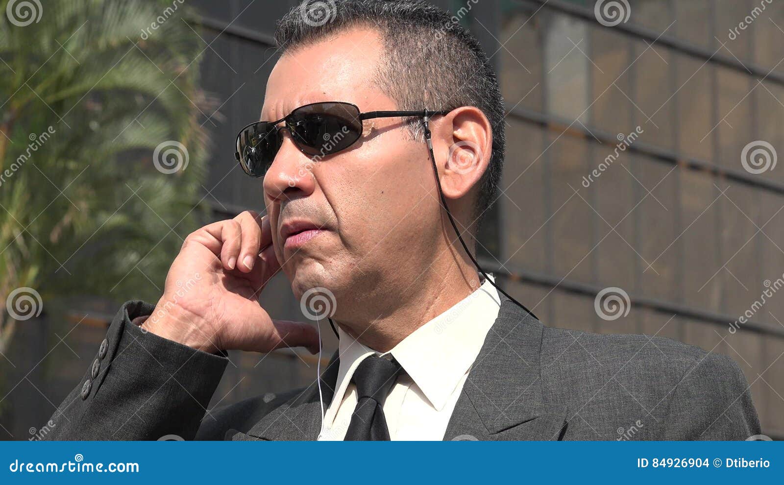 Agente Do FBI or Security Officer Foto de Stock - Imagem de ...